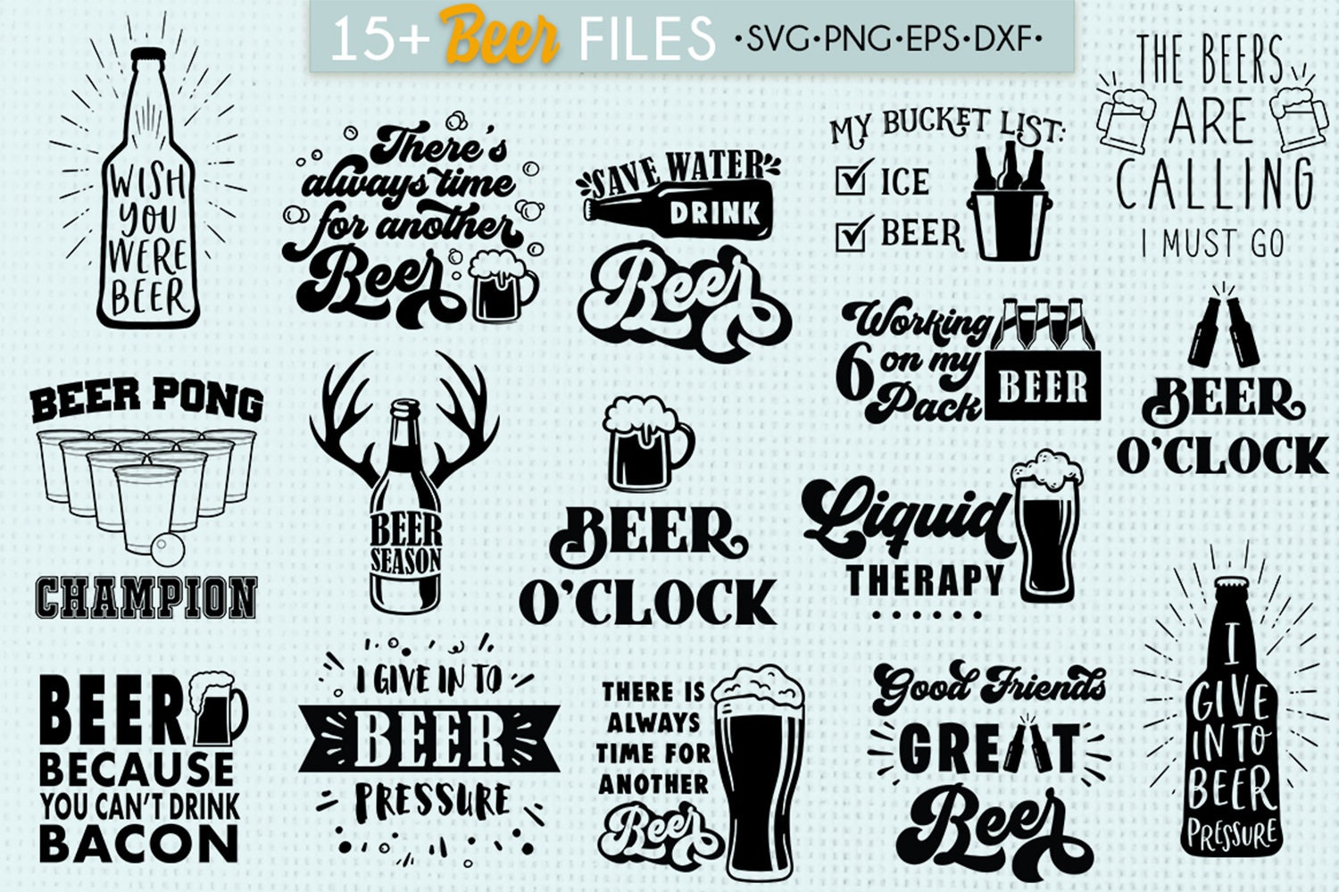 Beer bundle svg Funny Beer quotes svg Beer quotes svg - Etsy France