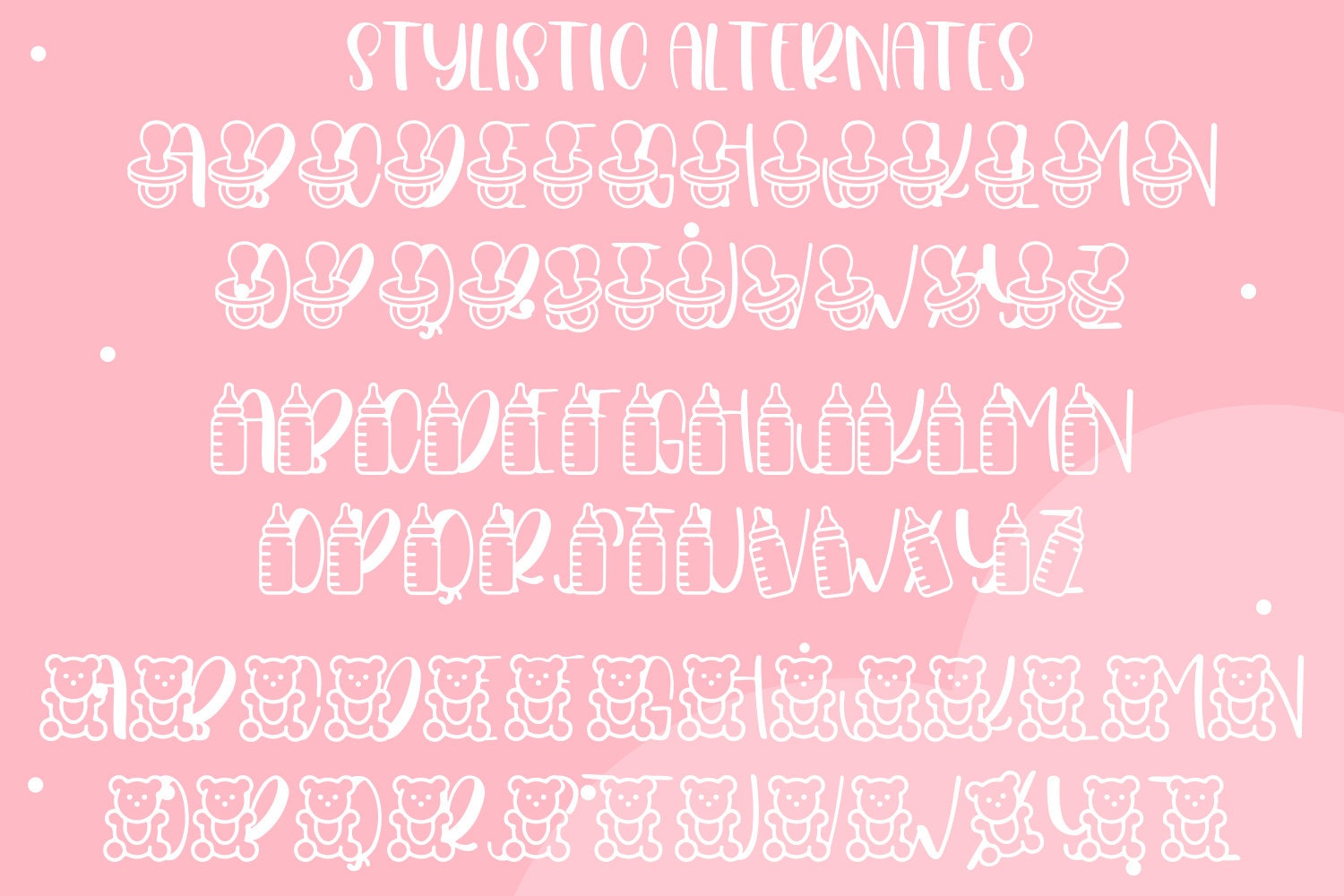 Babylicious Font Baby Font Baby Girl Font Baby Boy Font | Etsy