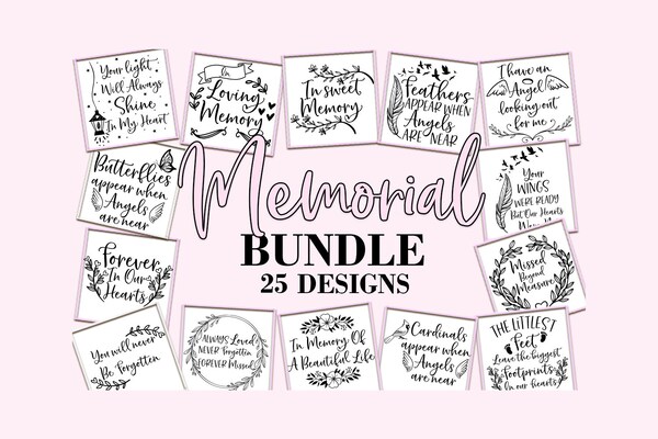 Birthday Sentiments SVG Pack Single Line Drawing - Etsy Canada