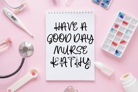 Paper, Party & Kids Stethoscope font Doodle font Nurse Fuel Font Fun ...