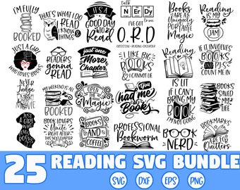 BOOK SVG Open Book Svg Reading Books Library Svg Book - Etsy