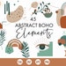 Bohemian Shapes Svg Bundle, Bohemian Elements Svg, Boho Svg, Boho ...