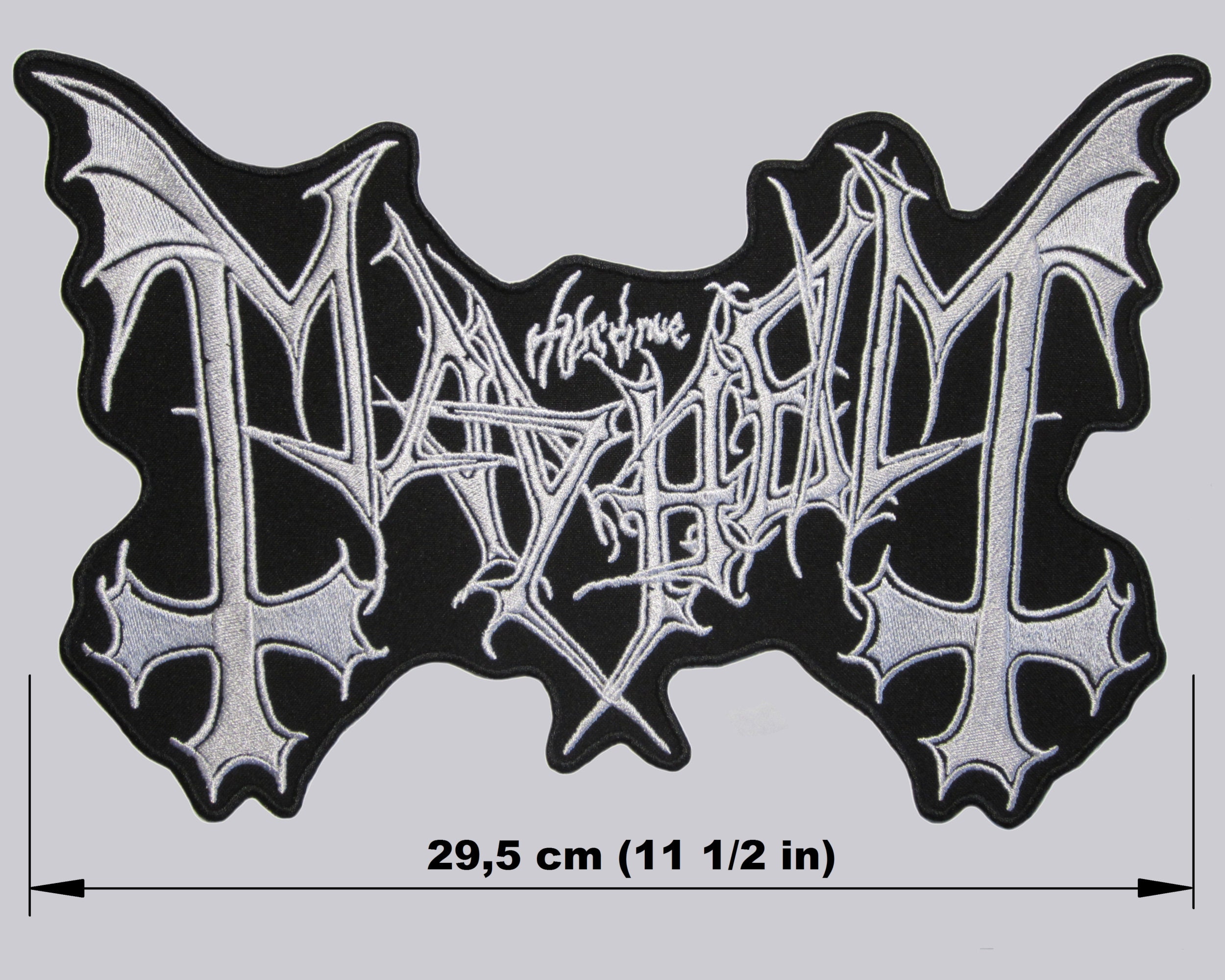 MAYHEM back patch embroidered new | Etsy