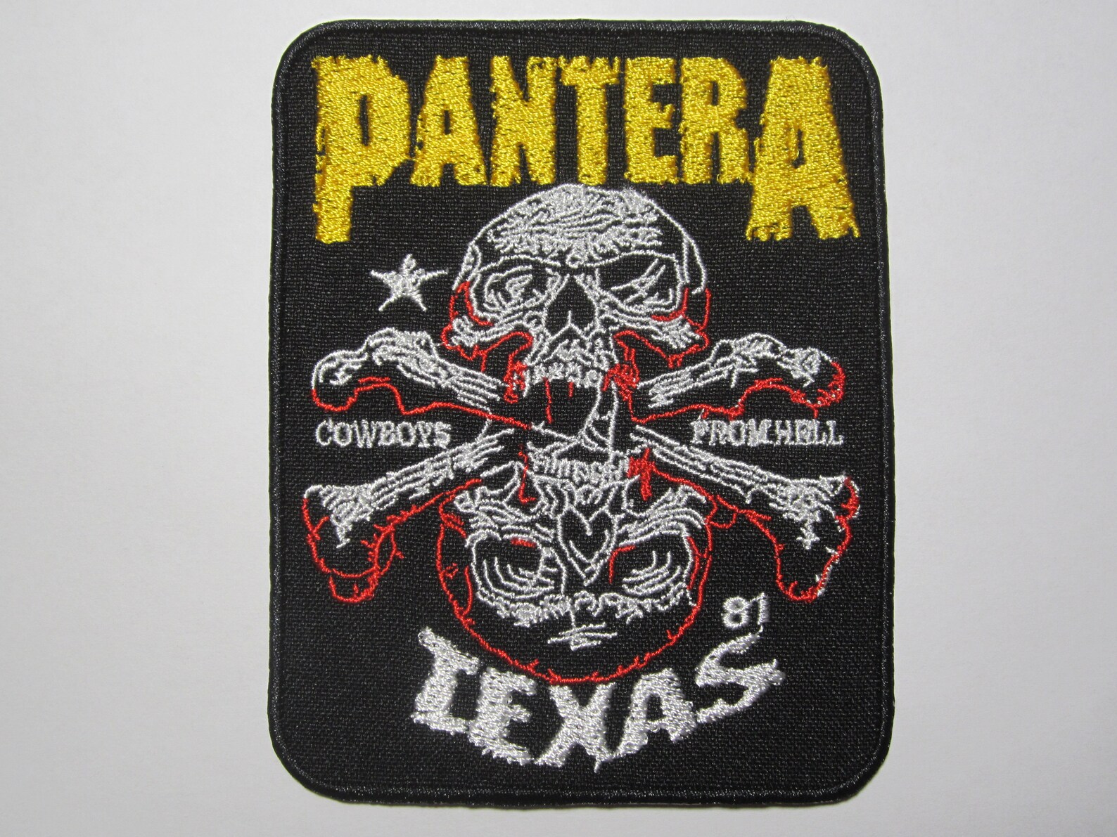 PANTERA patch embroidered new | Etsy