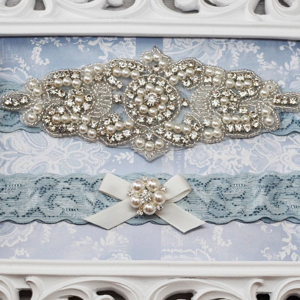 Bridal Garter Set - Etsy