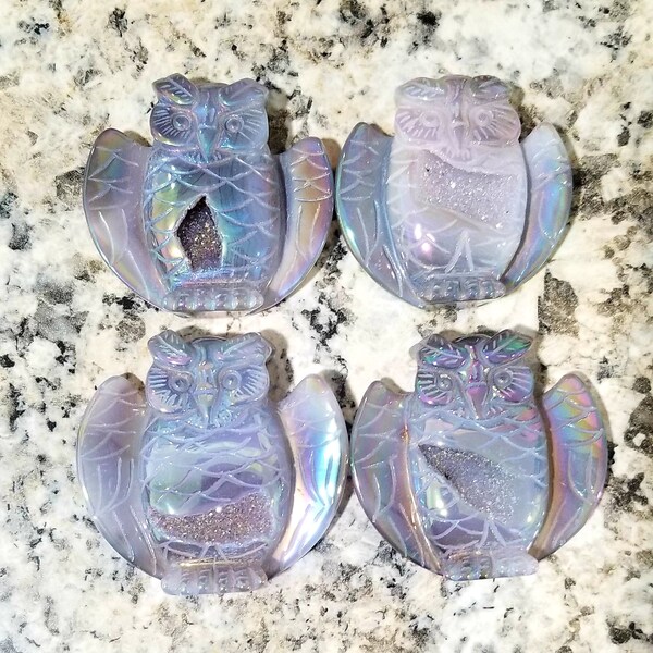 Crystal Owl - Etsy