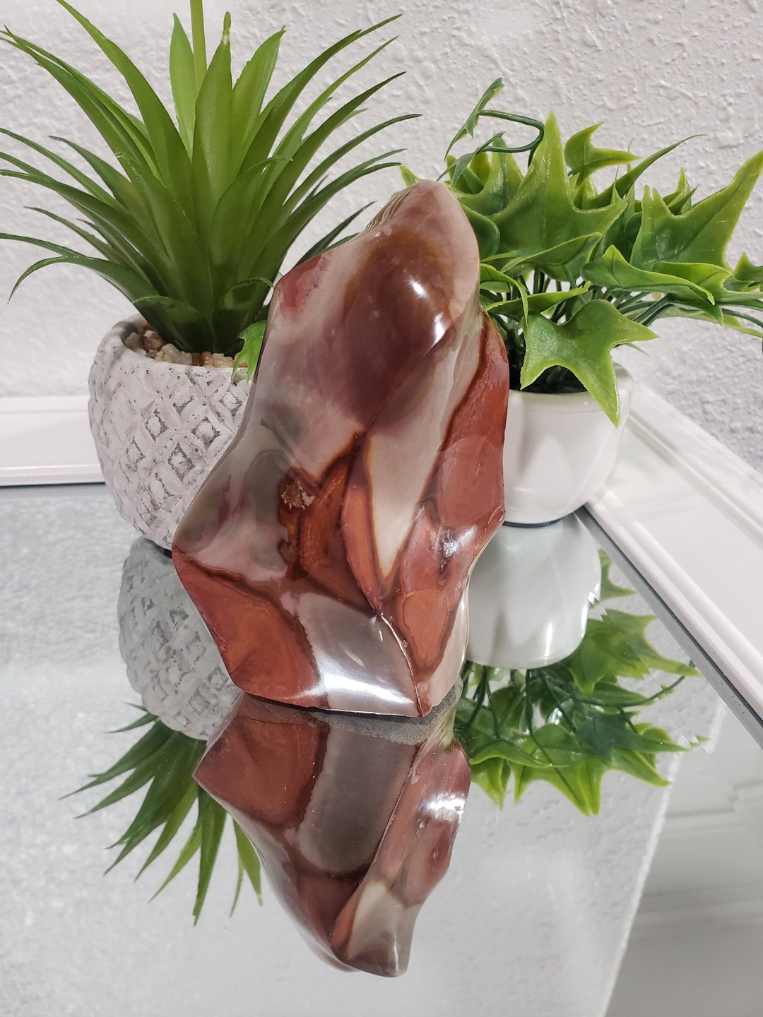 Polychrome Jasper Flame, Jasper Flame, Polychrome Stone, Natural Stone ...