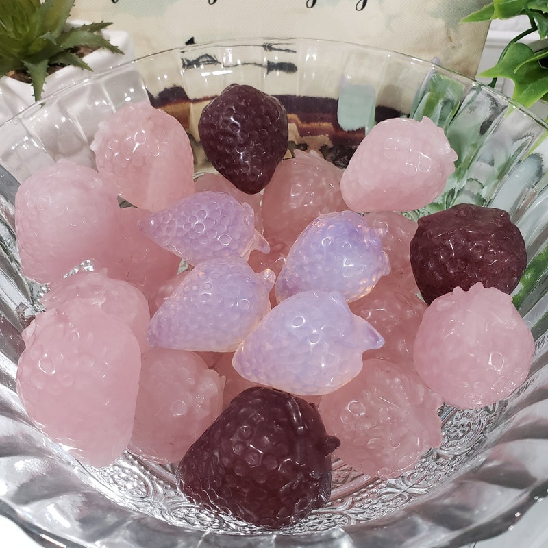 Crystal Strawberry - Etsy