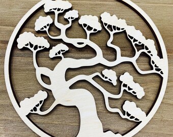 Bonsai Tree Coasters - Etsy