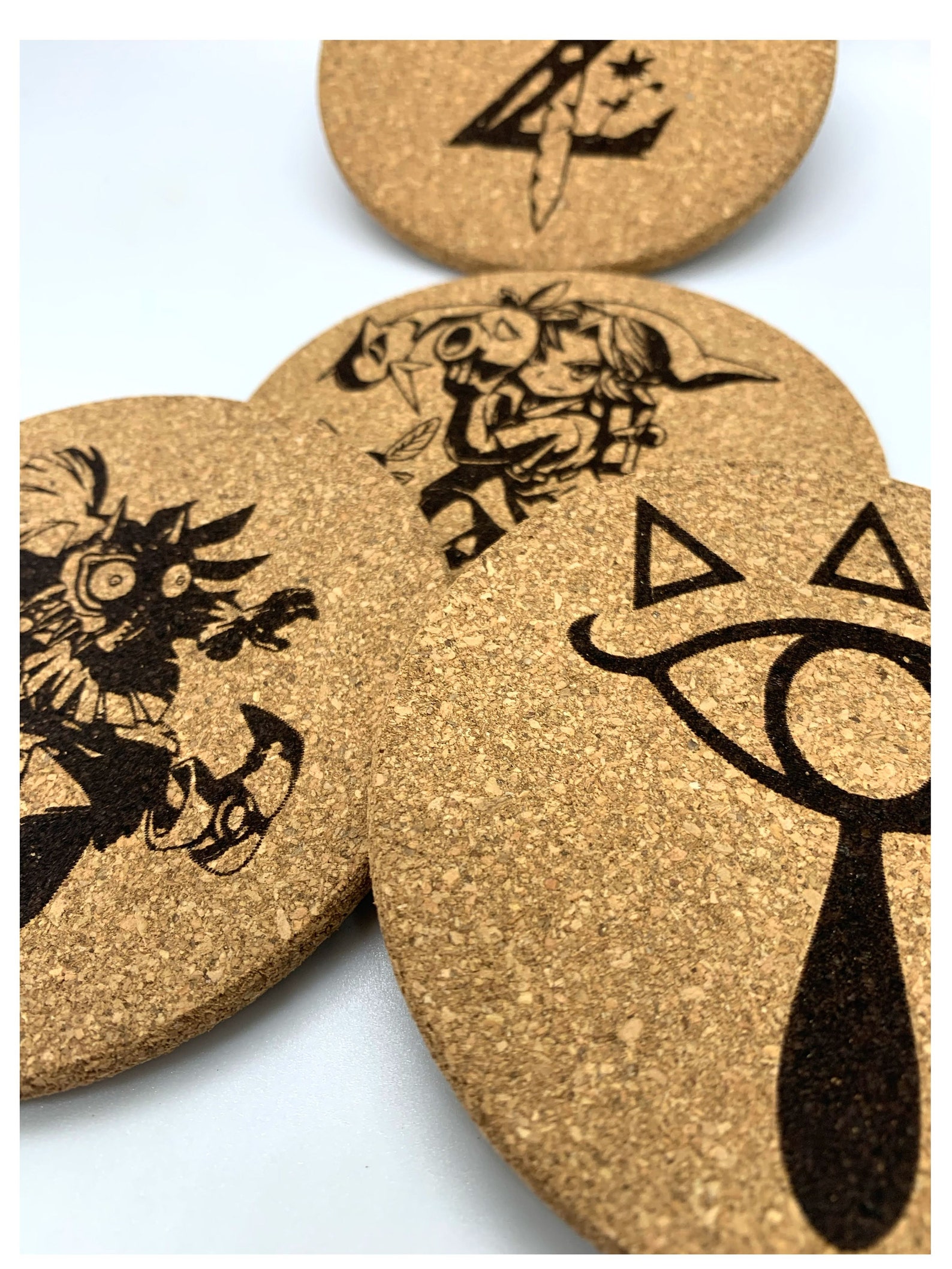 Zelda Art Coasterslegend of Zeldathe Legend of Zeldageek | Etsy