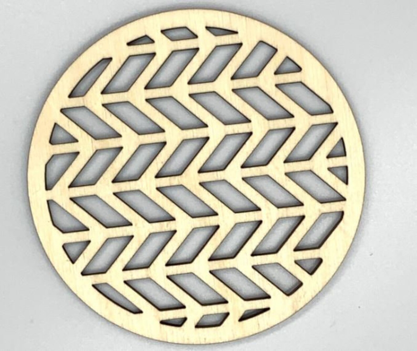 Geometric Wood Coaster Set of 5geometric Coastersdrink - Etsy