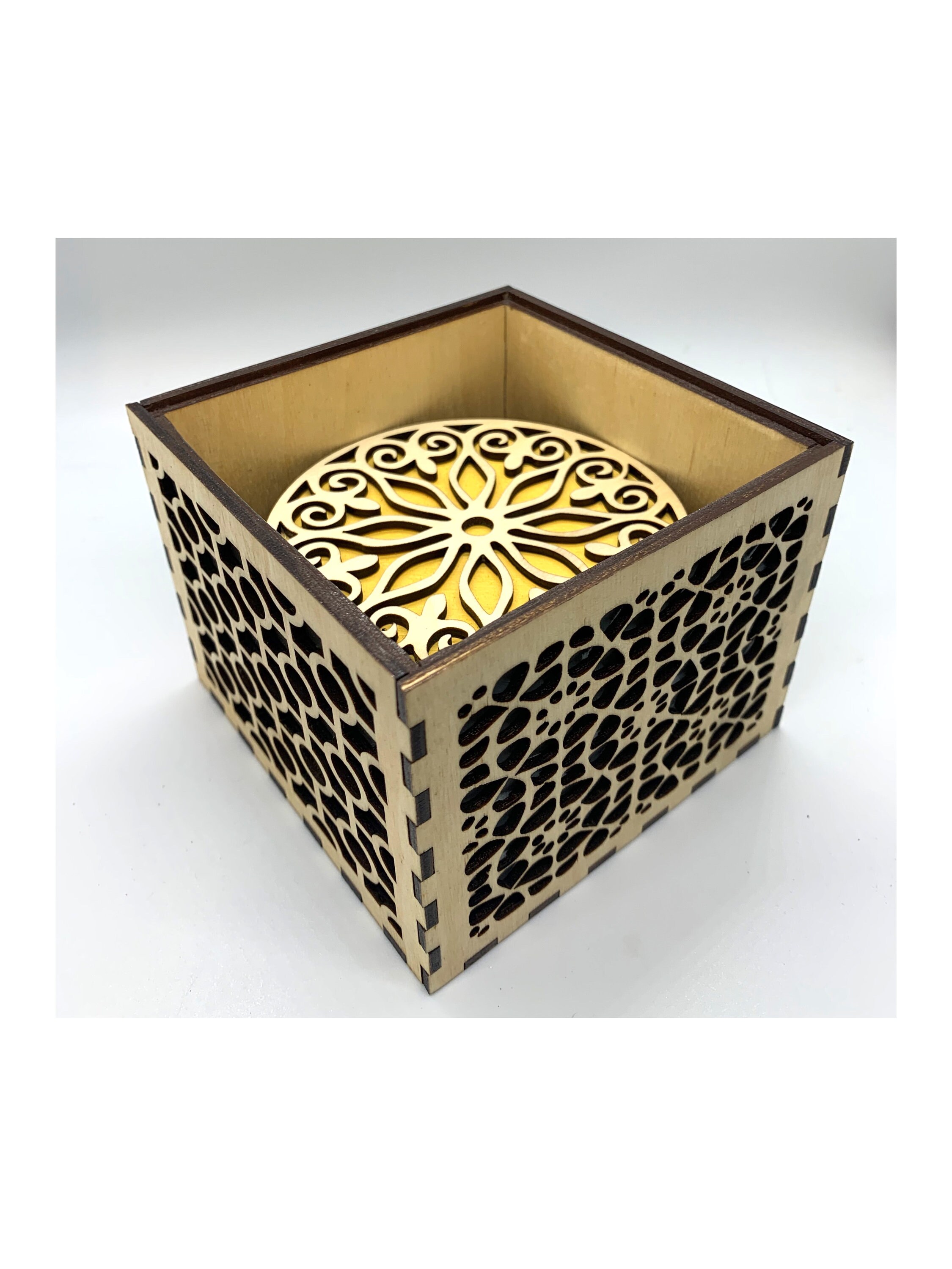 8 Geometric Coasters Box SetGeometricNew Home GiftUnique | Etsy