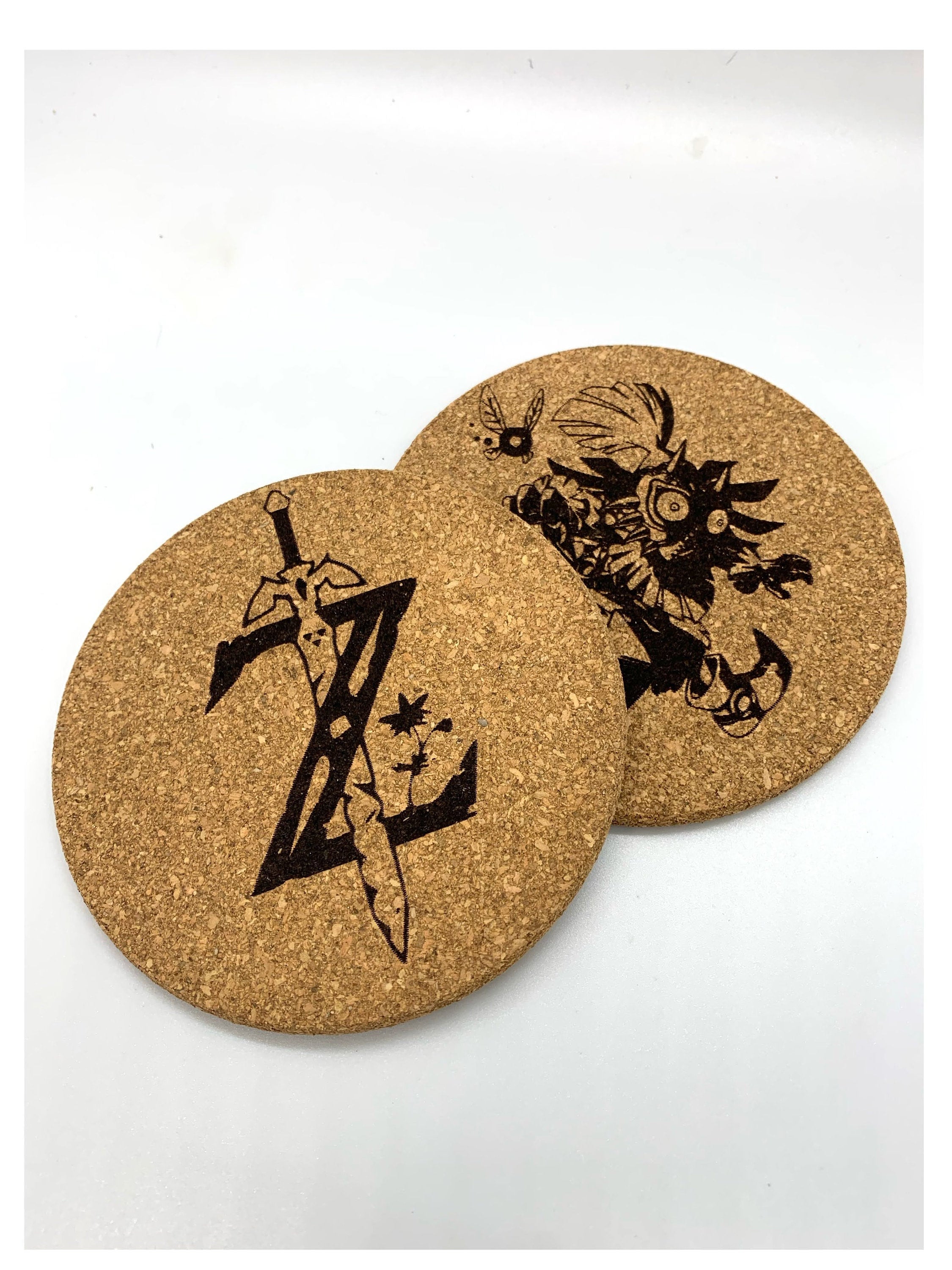 Zelda Art Coasterslegend of Zeldathe Legend of Zeldageek | Etsy