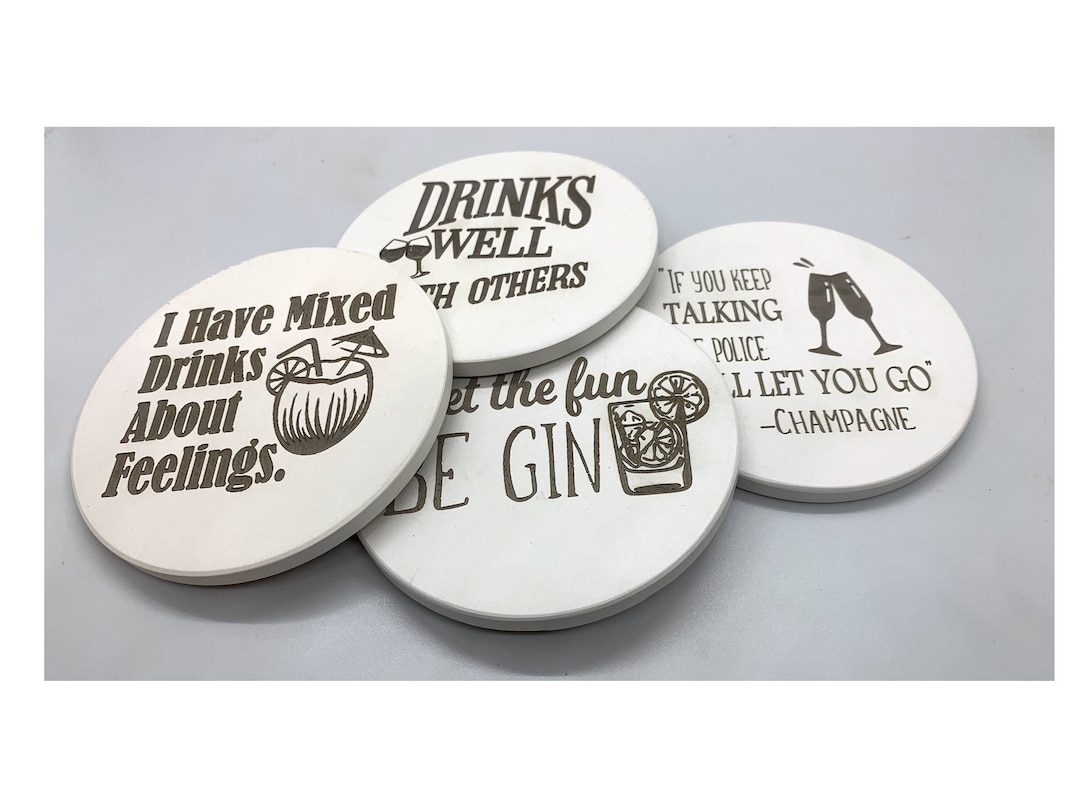 Mix & Match Funny Coasters,2020 Coasters,drink Coasters,funny Gift ...