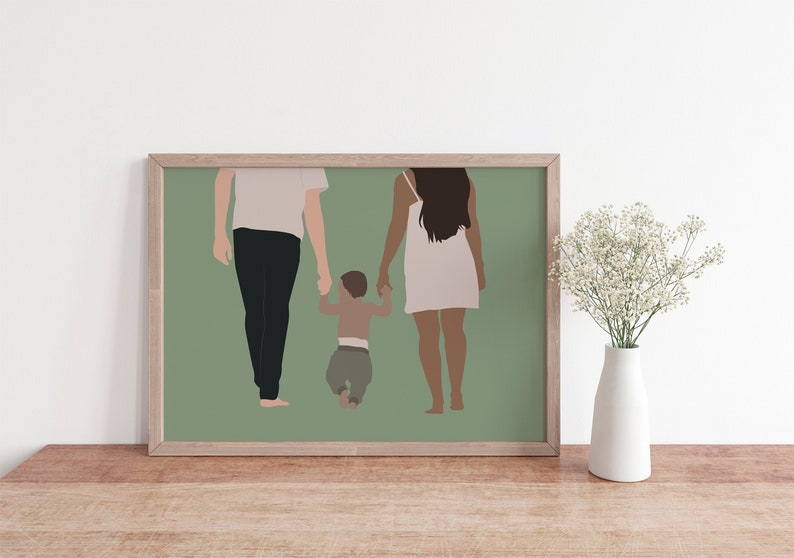 Custom Illustration Personalized Portrait Illustration - Etsy