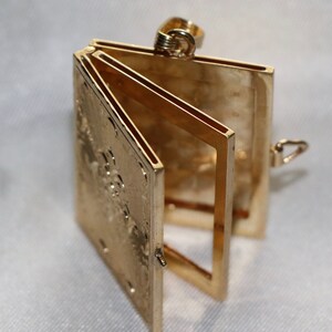 14K Gold Medium Rectangle Locket - Etsy