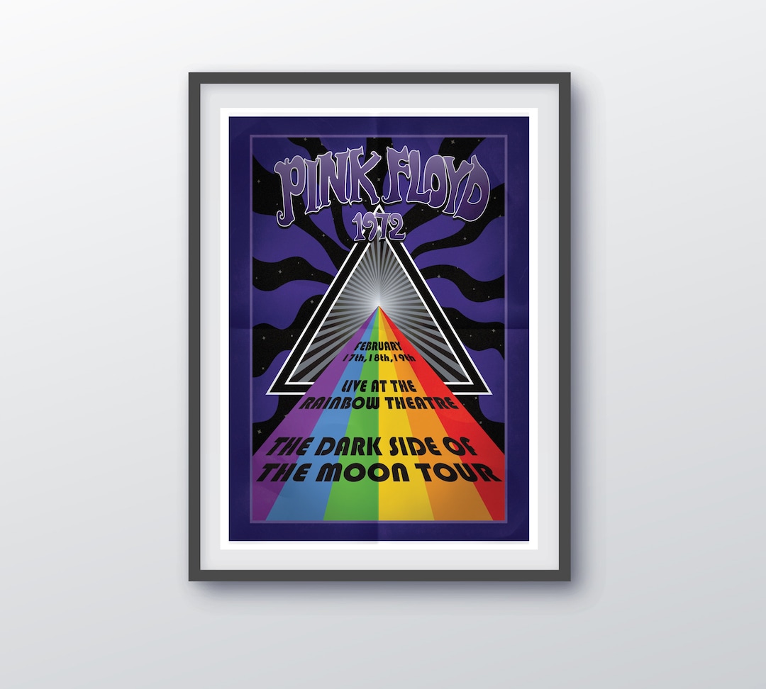 Pink Floyd - Gig Poster - Digital Printable Art - Etsy