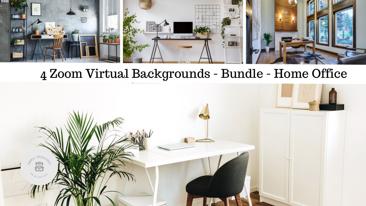 Office Zoom Background Pack for Virtual Meetings, Instant Download ...