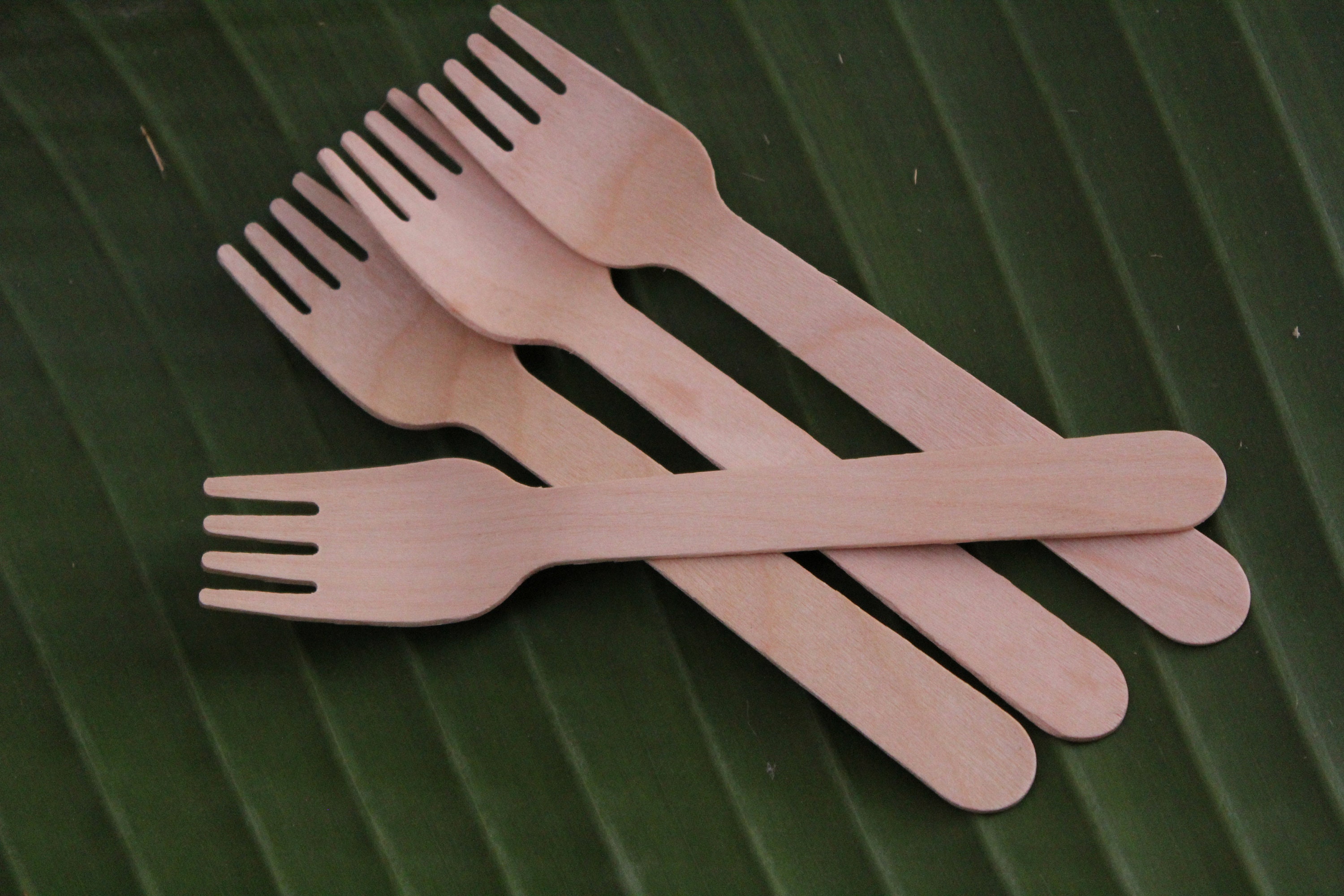 100 Wooden Forks // Eco-friendly Forks // Tableware// Table Decoration ...