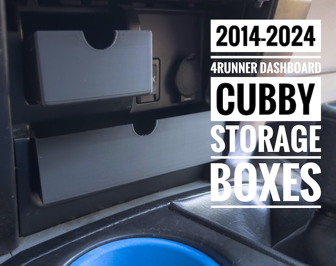 5th Gen 2014 2024 4runner Storage Drawer 3D Printed - Etsy