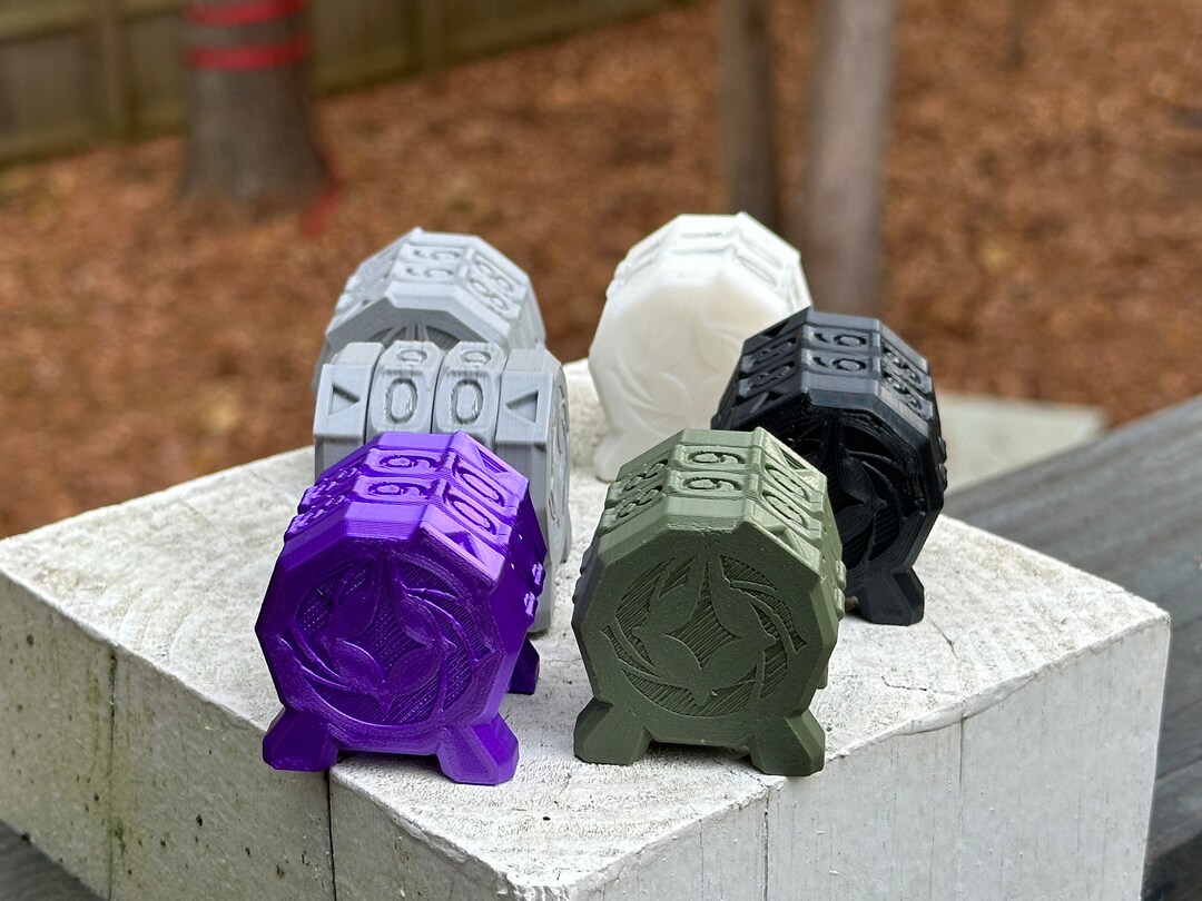 3d Printed Game Score Counter Disney Lorcana Lore Counter, Magic the ...