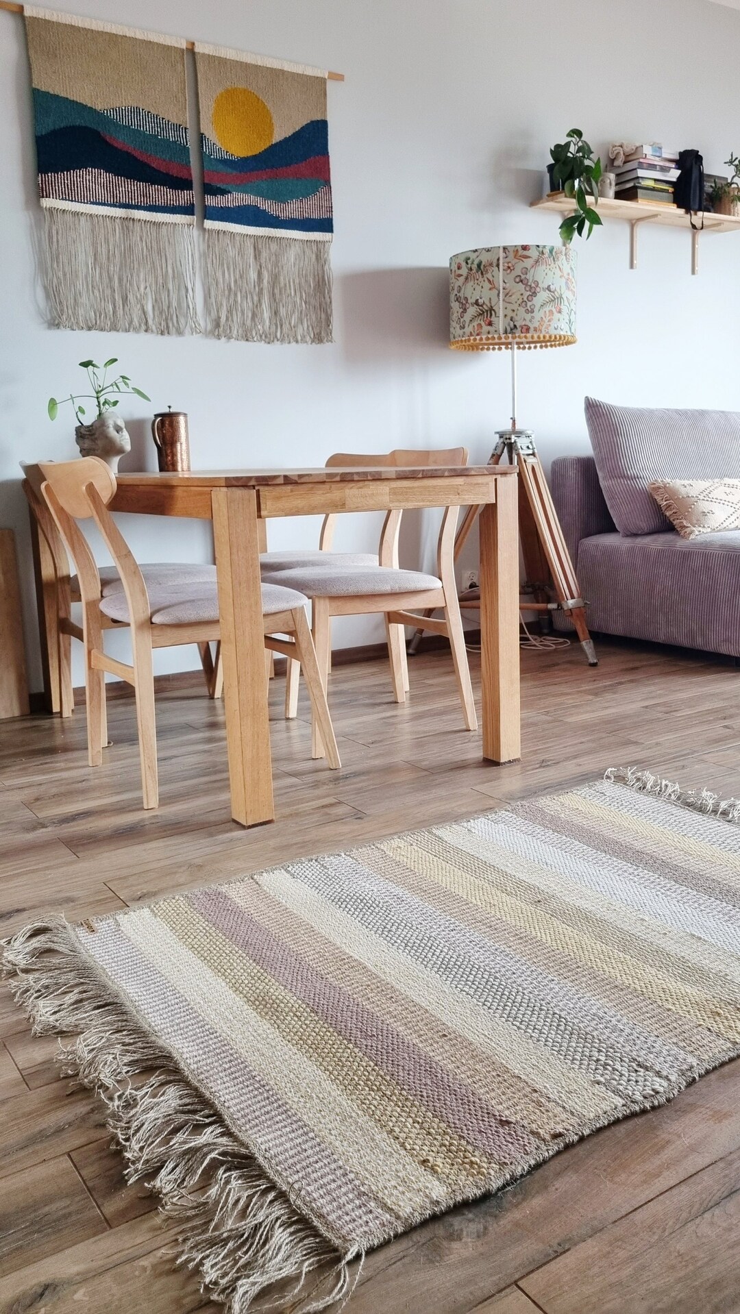 Handwoven Woolen Rug ~ Thick Warm Carpet ~ BEE HIVE ~ TOPOLE - Etsy