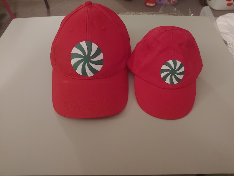 Christmas/ Winter Baseball Caps - Etsy