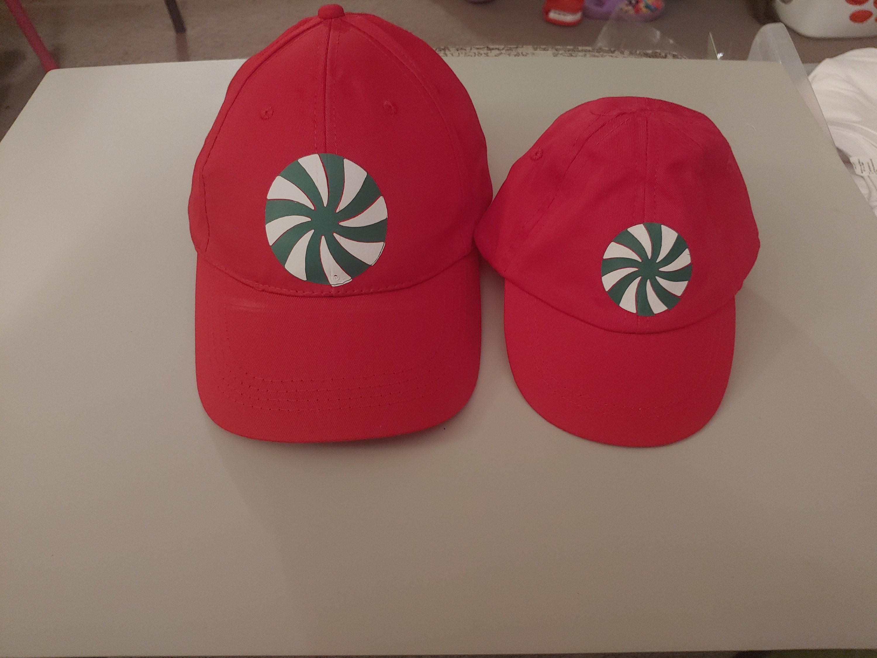 Christmas/ Winter Baseball Caps - Etsy