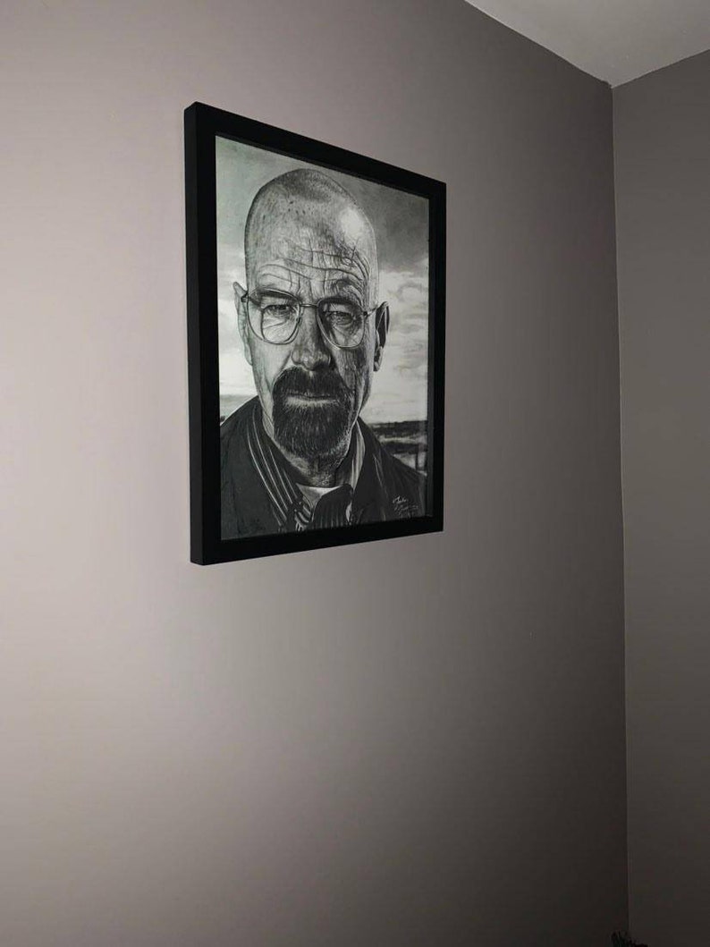 Walter White Drawing Breaking Bad Fine Art Print - Etsy