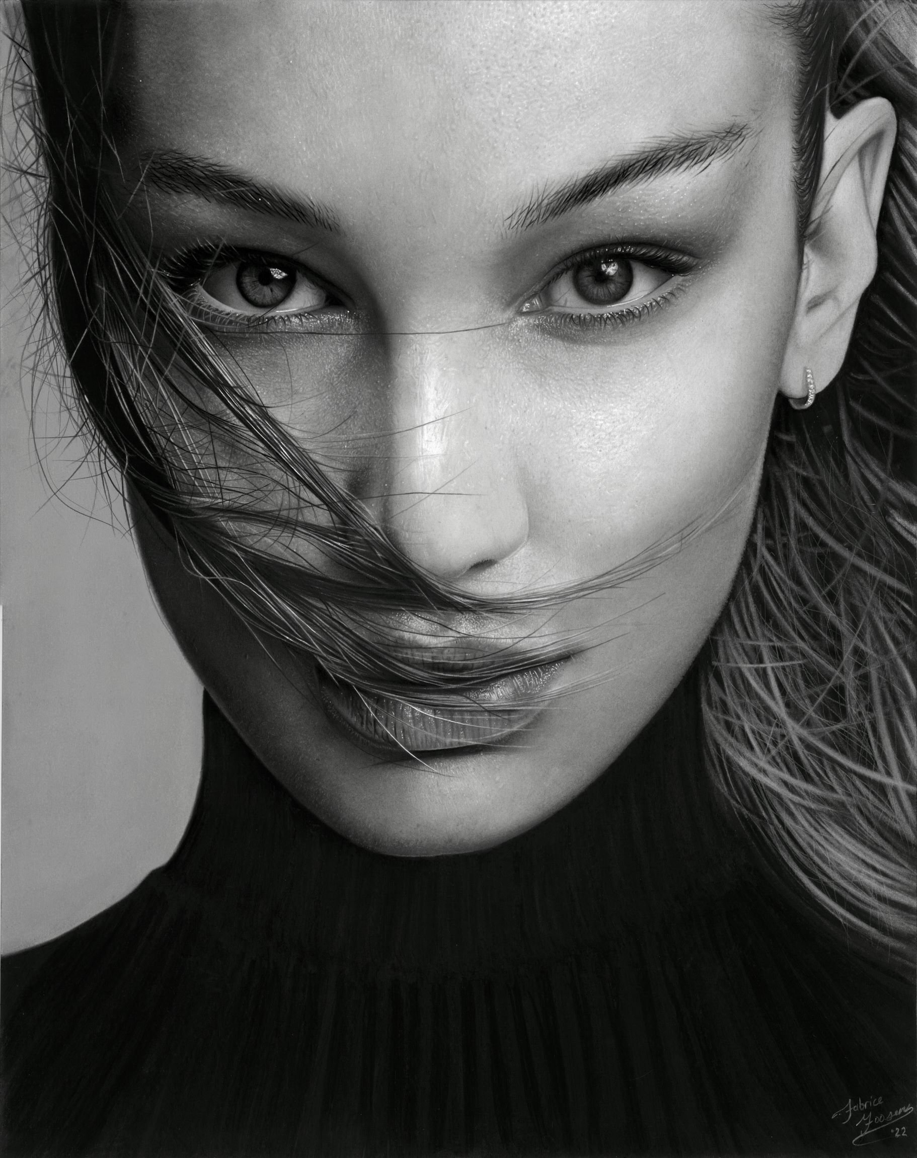 Bella Hadid Print - Etsy