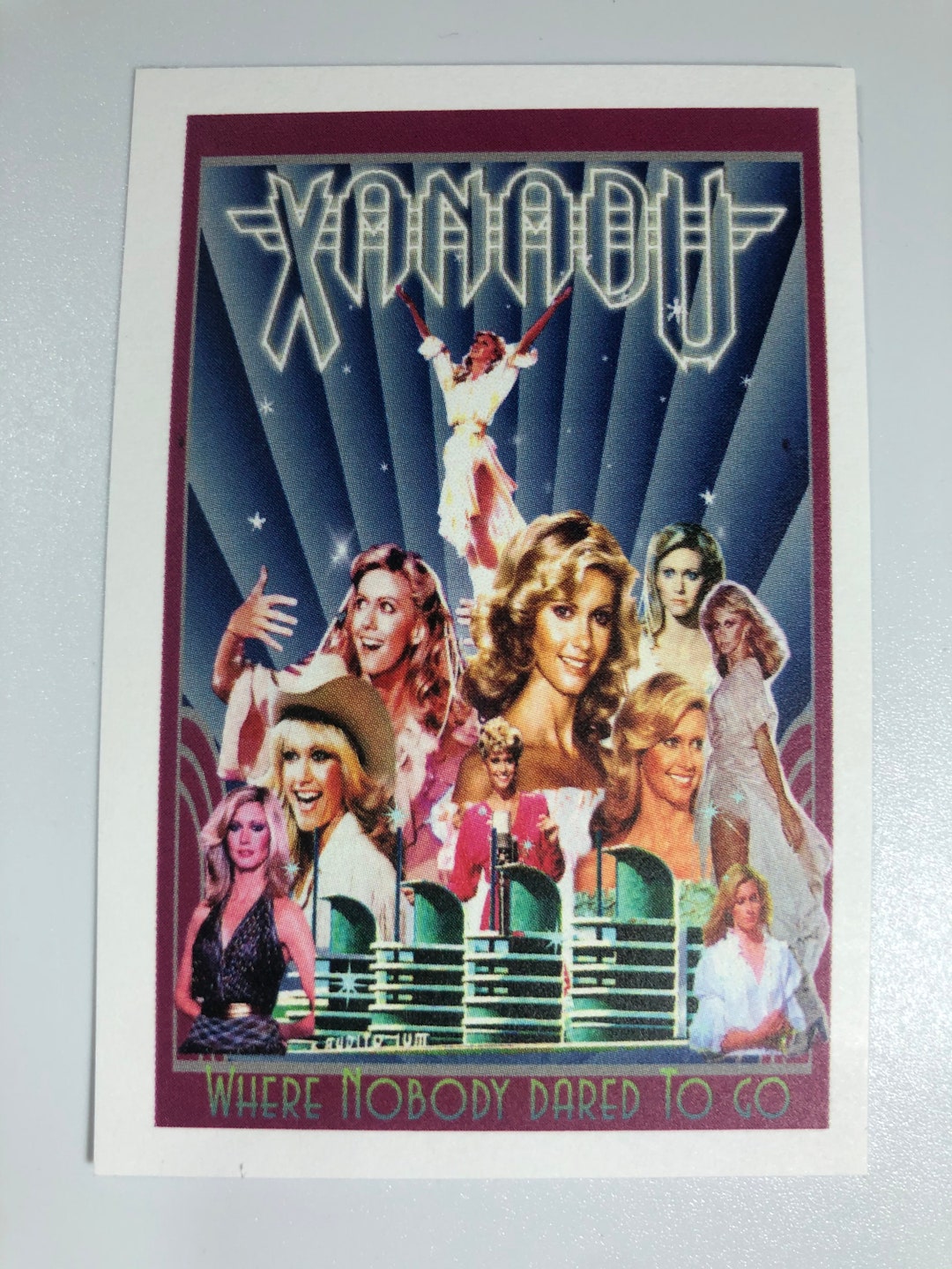 25 Pcs Xanadu Party Stickers 3 Inch by 2 Inch, Super Durable Decorate ...