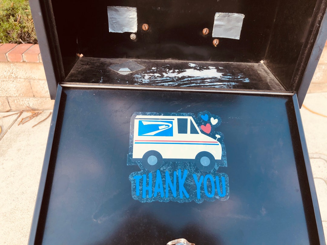 USPS Thank You Stickers Glossy Clear Vinyl FREE SHIPPING - Etsy