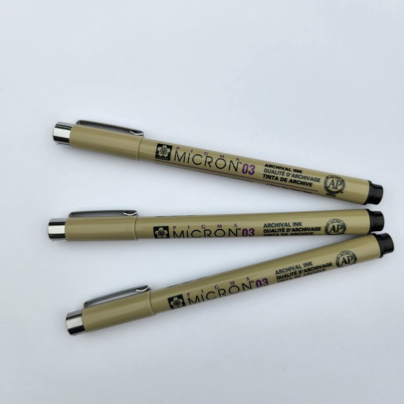 Micron 03 Pen - Etsy