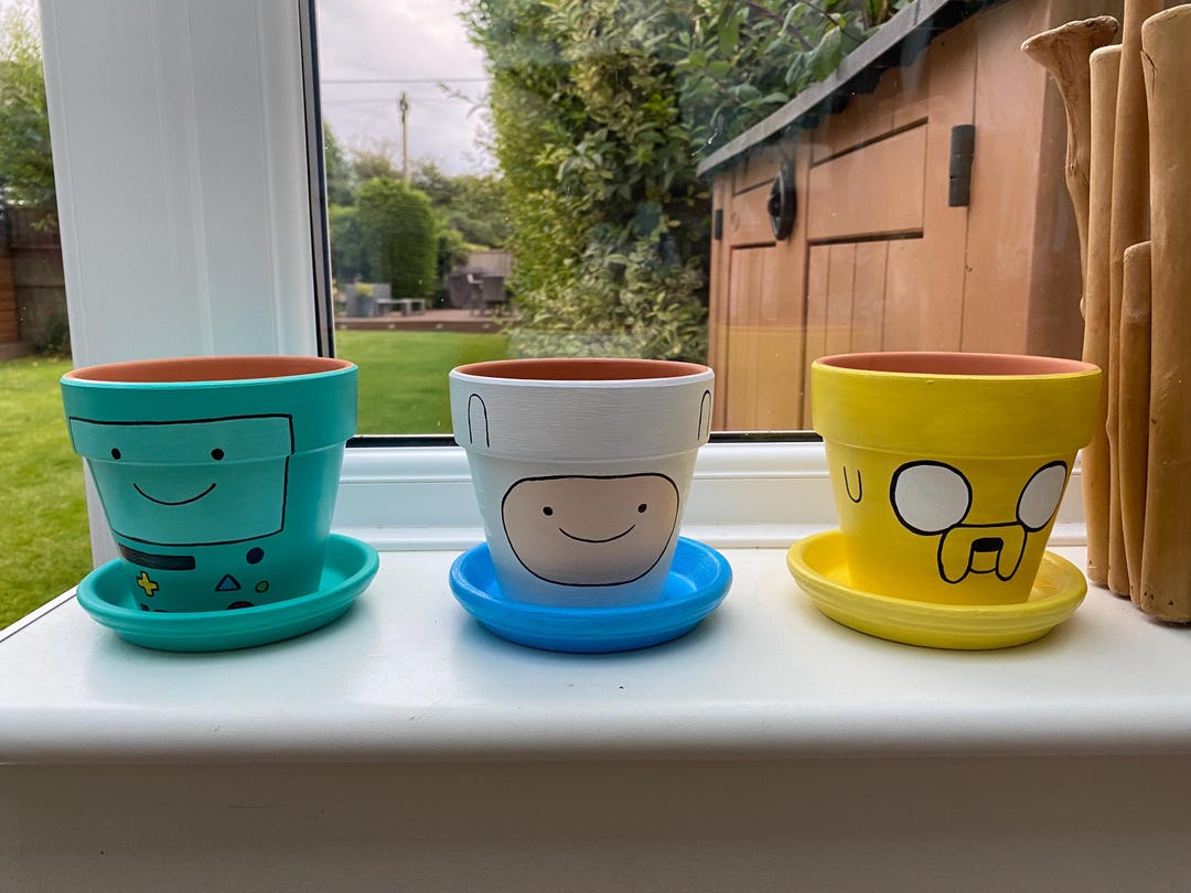 Handpainted CUSTOM DESIGN Plant Pot - Etsy UK