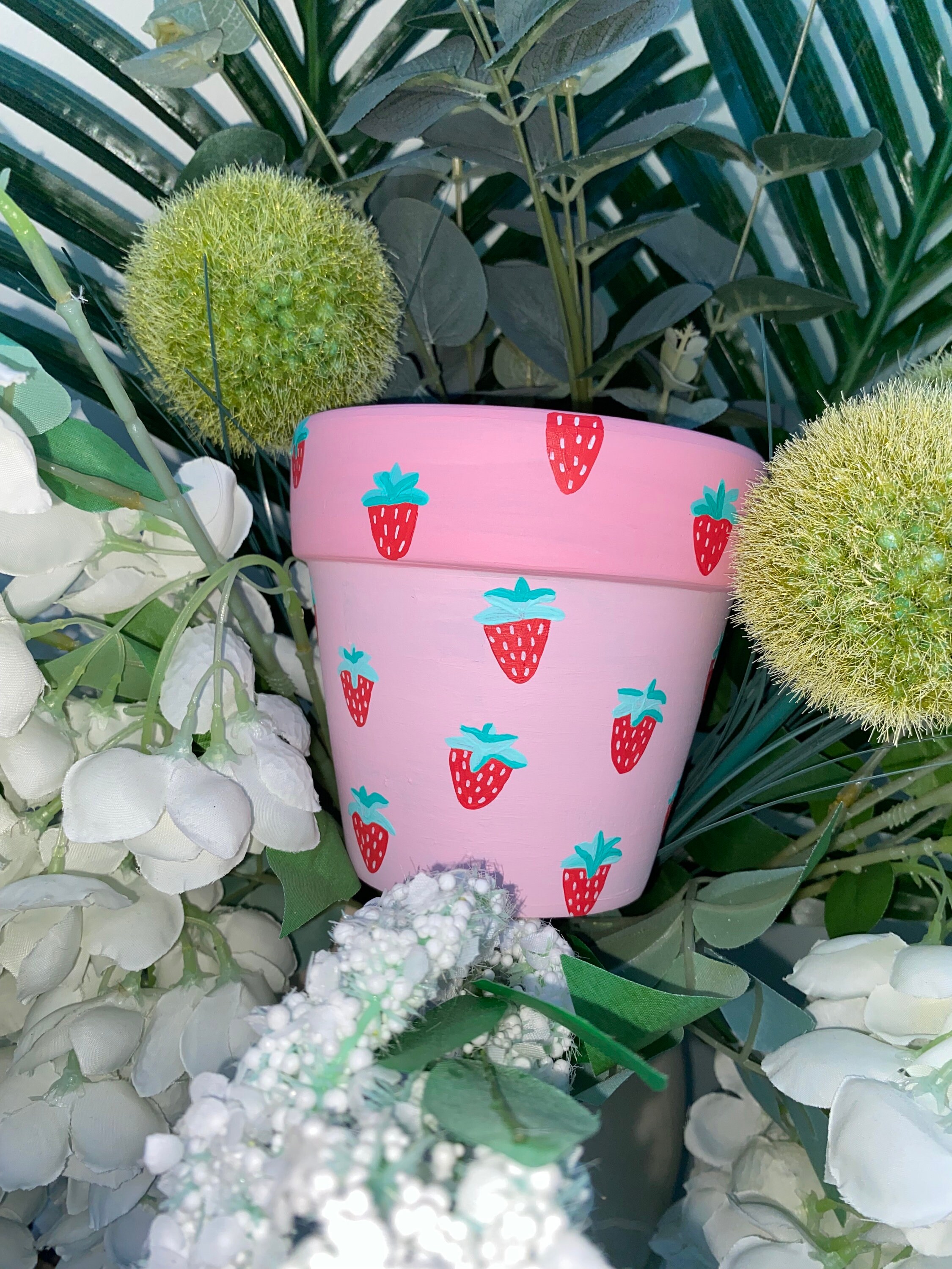 Handpainted CUSTOM DESIGN Plant Pot - Etsy UK
