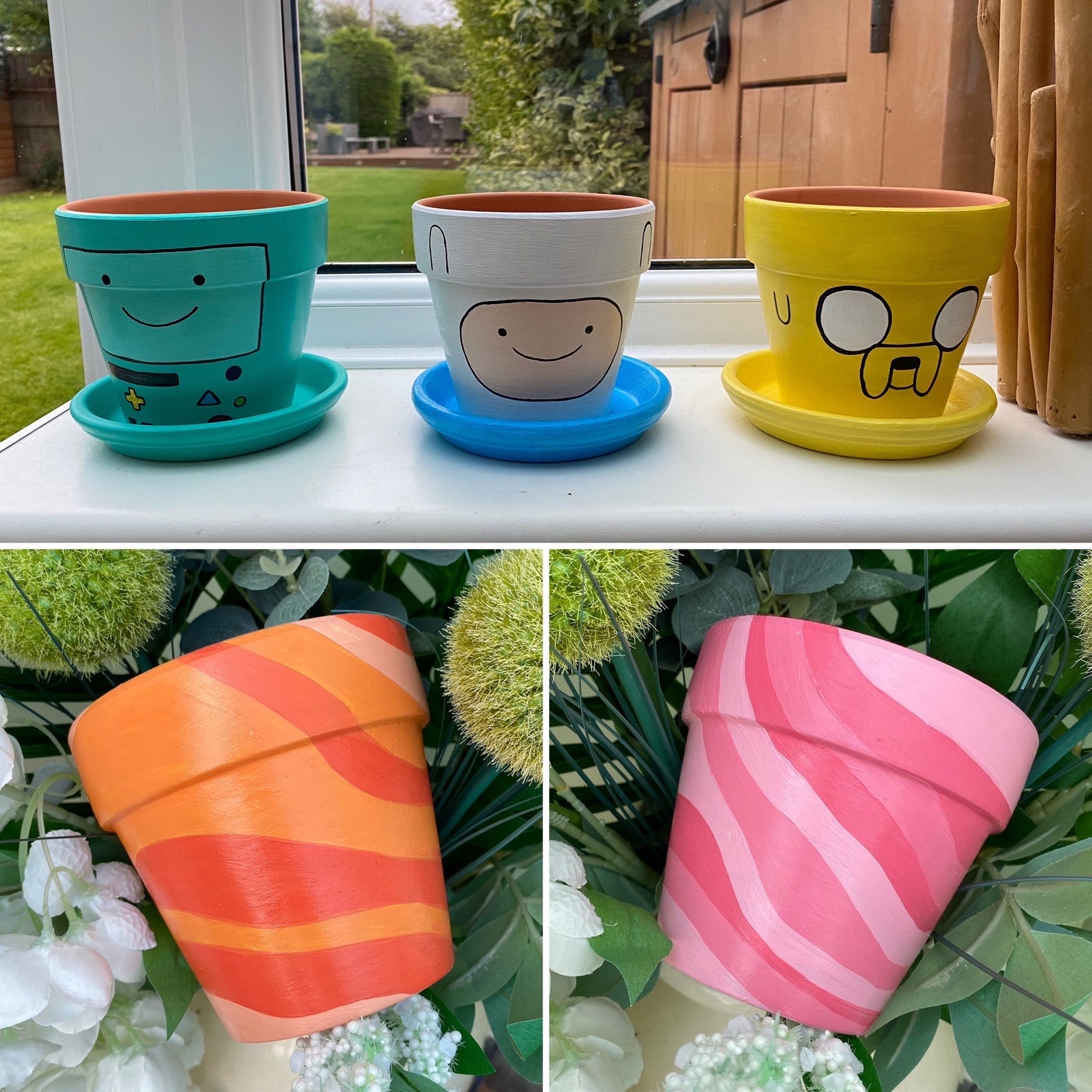 Handpainted CUSTOM DESIGN Plant Pot - Etsy UK