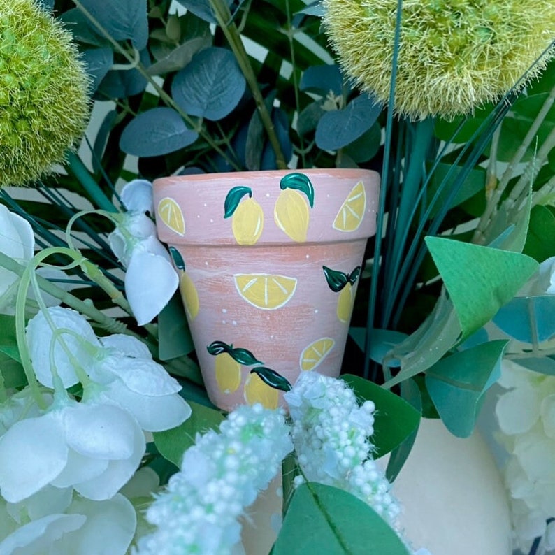 Handpainted CUSTOM DESIGN Plant Pot - Etsy UK