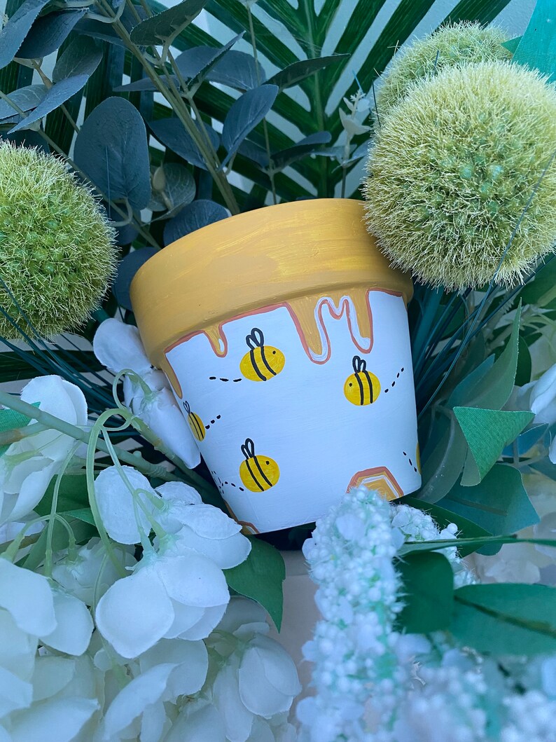 Handpainted CUSTOM DESIGN Plant Pot - Etsy UK