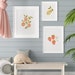 Fruit Print Bundle Digital Download Nursery Girls Printables Printable ...