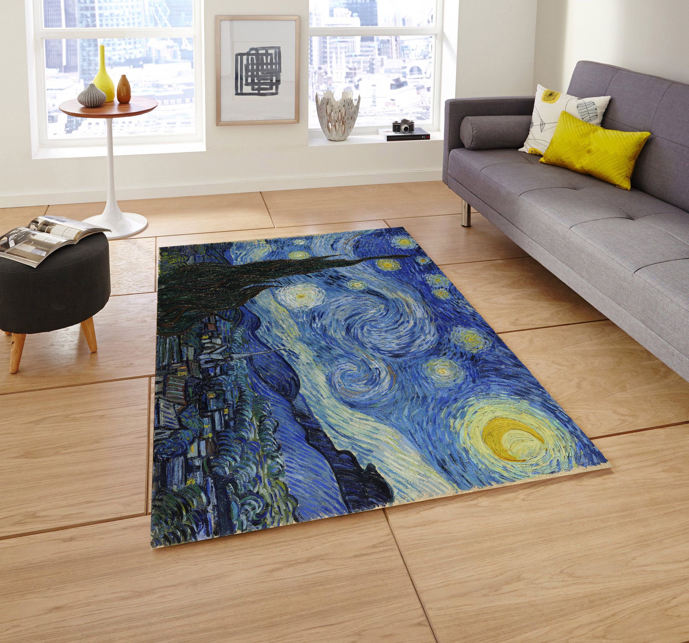 Rug, Vincent Van Gogh, the Starry Night, Carpet, Van Gogh Painting, the ...