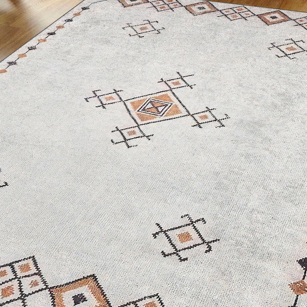 Geometric Rug - Etsy