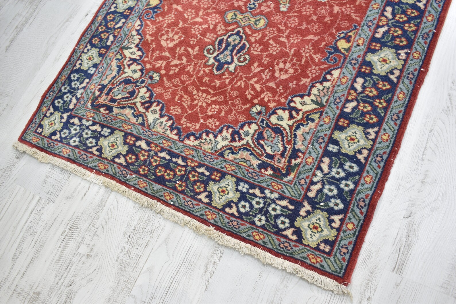 Vintage Rug Oriental Rug Unique Rug3.9x6.7ft Handmade Rug | Etsy