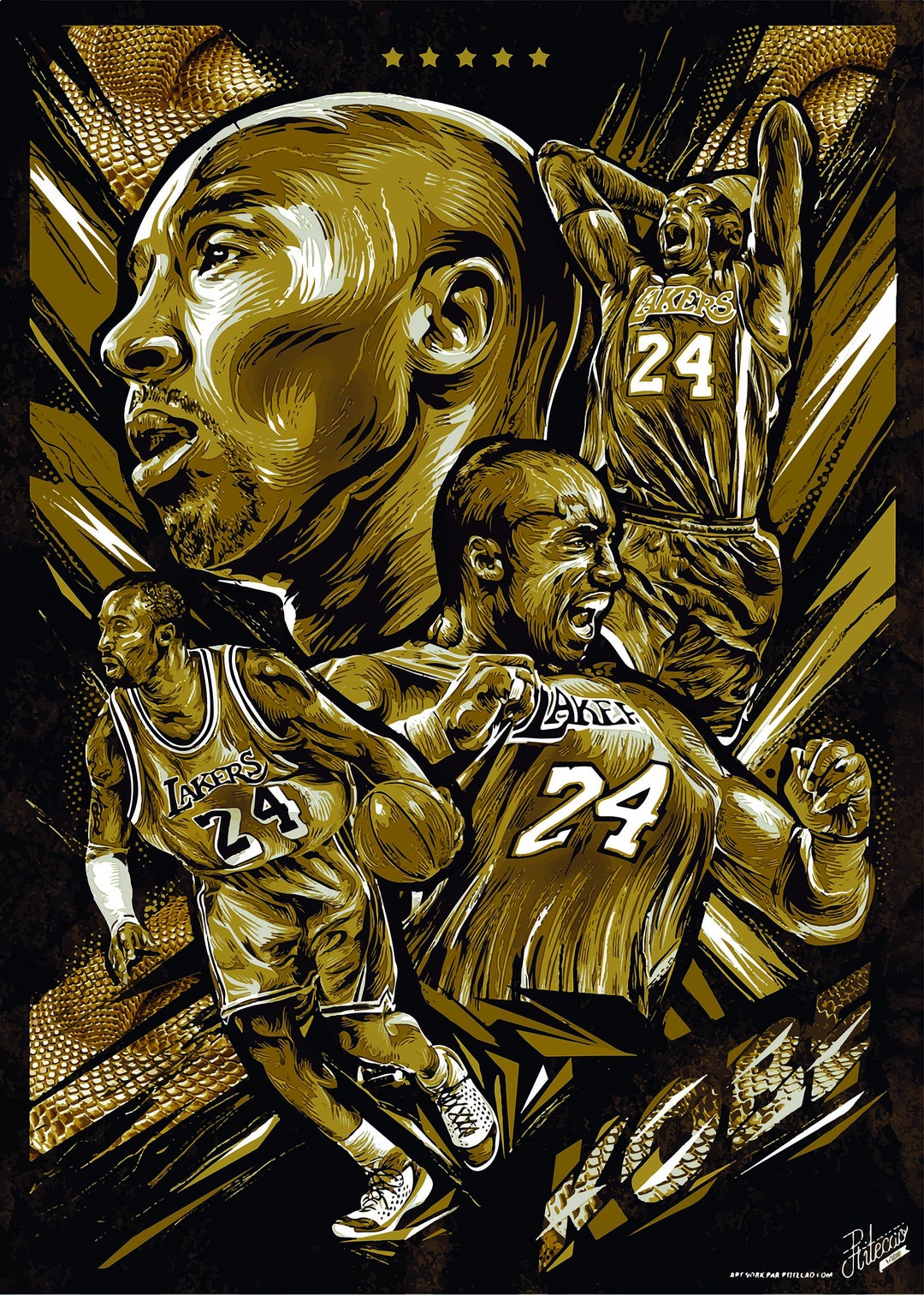 Kobe Bryant Rug, Basketball Rug Art, Lakers, NBA Rug, Sports Rug ...