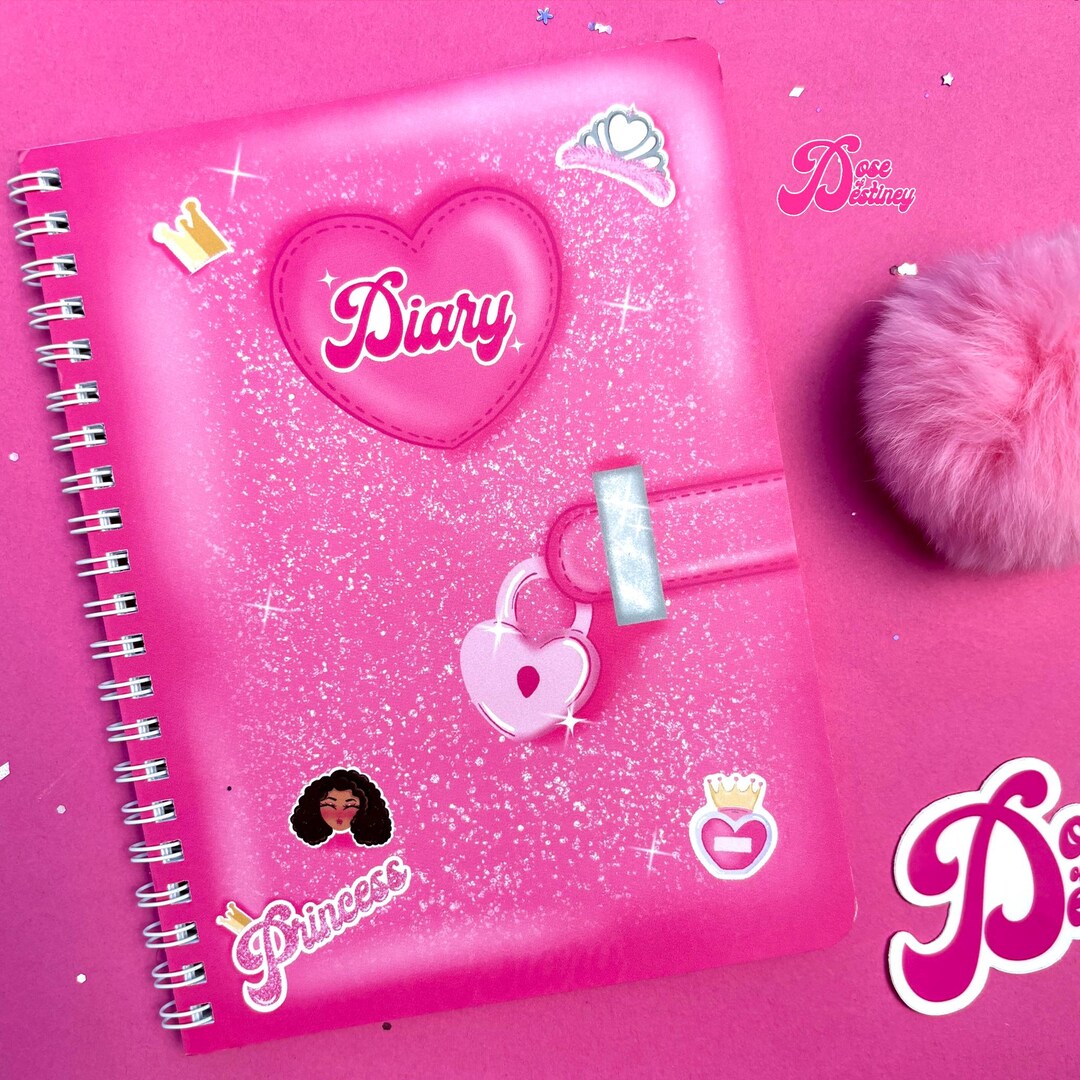 Dose's Diary | Journal - Journaling - Notebook - Pink - Cute Art - Girly - 2000s - Stationery - Etsy
