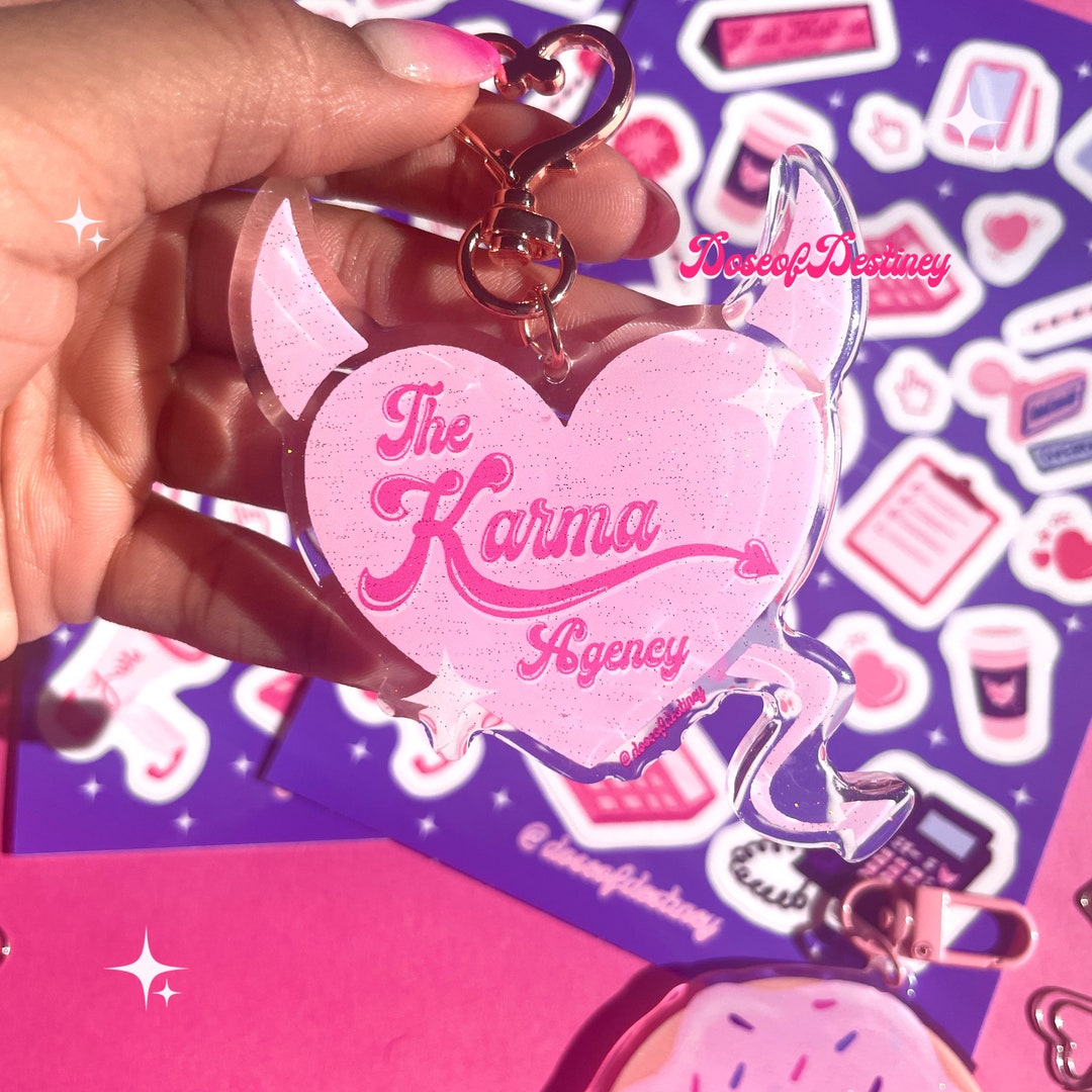 The Karma Agency Keychain - Etsy