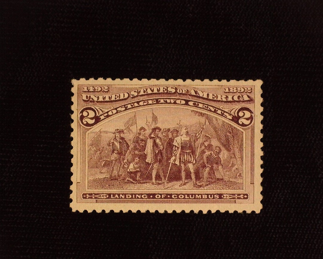 HS&C: Scott #231 Mint Rich Color. Vf/xf LH Stamp - Etsy