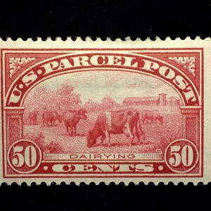 HS&C: Scott #Q10 50 Cent Parcel Post Vf/xf LH Mint Stamp - Etsy