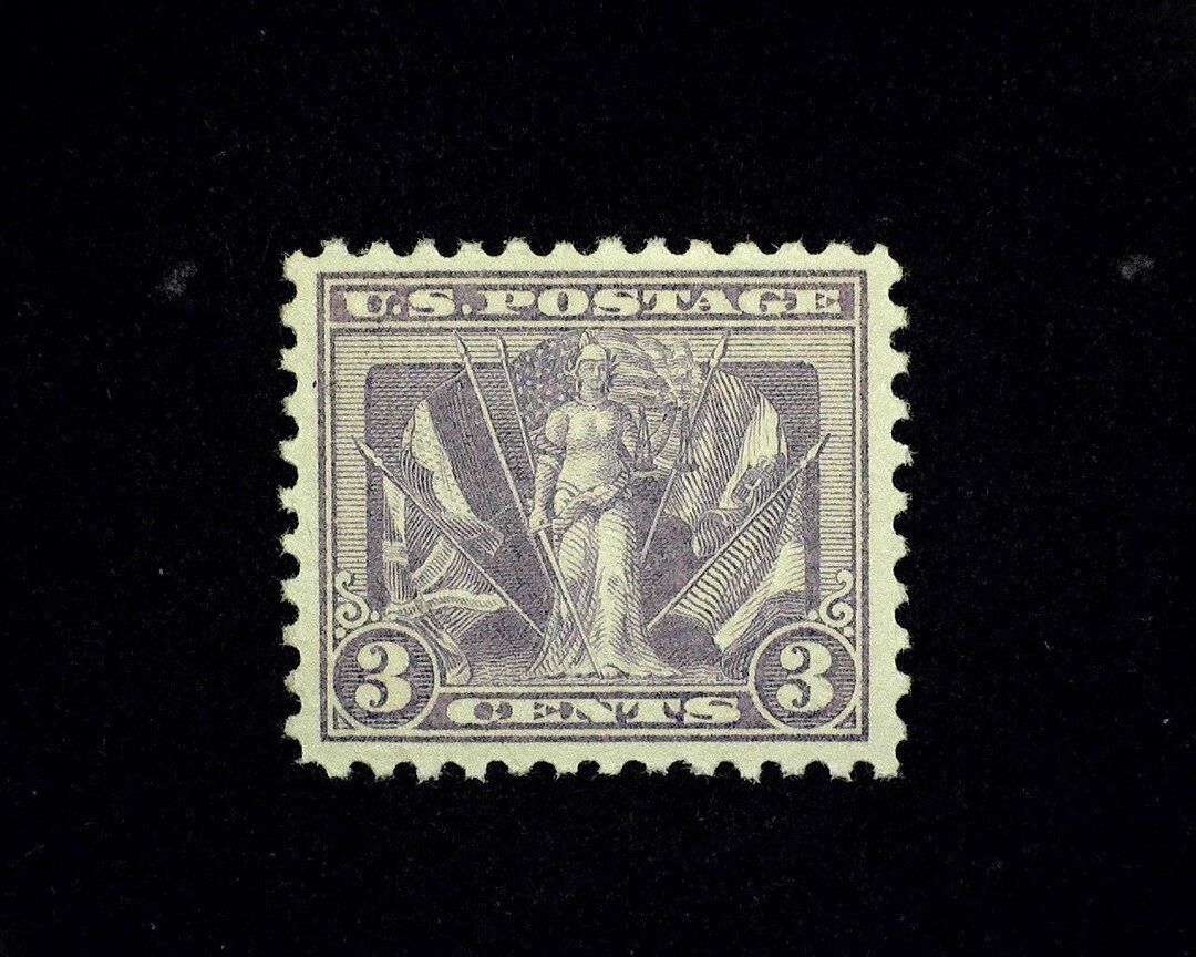 Hs&c Scott #537 3c Victory Mint Xf/sup NH US Stamp - Etsy