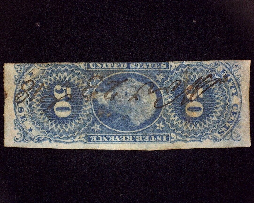 Scott r57a Used 50 Cent Revenue. F US Stamp - Etsy