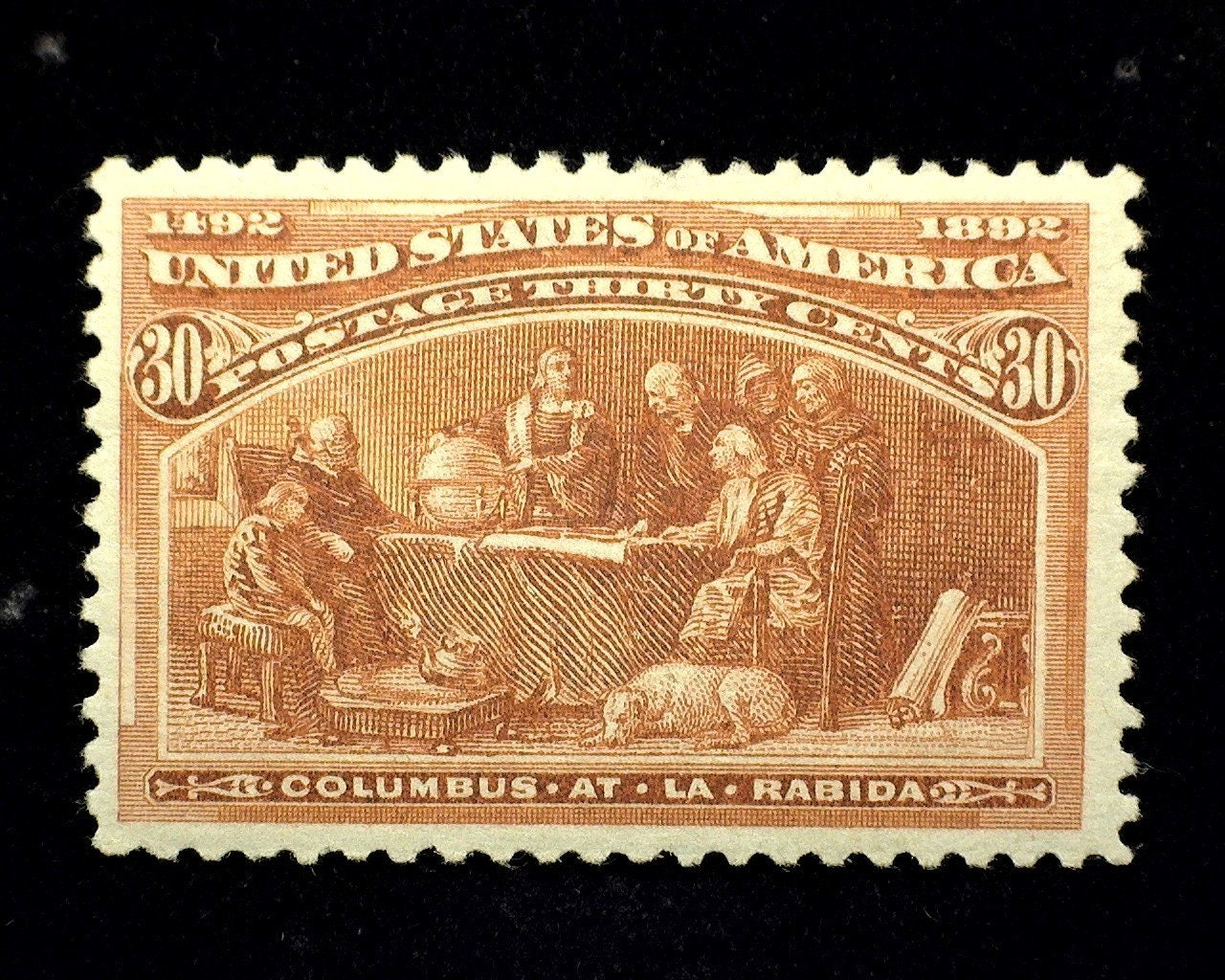 Hs&c Scott 239 Mint 30 Cent Columbian Sensational Color and - Etsy